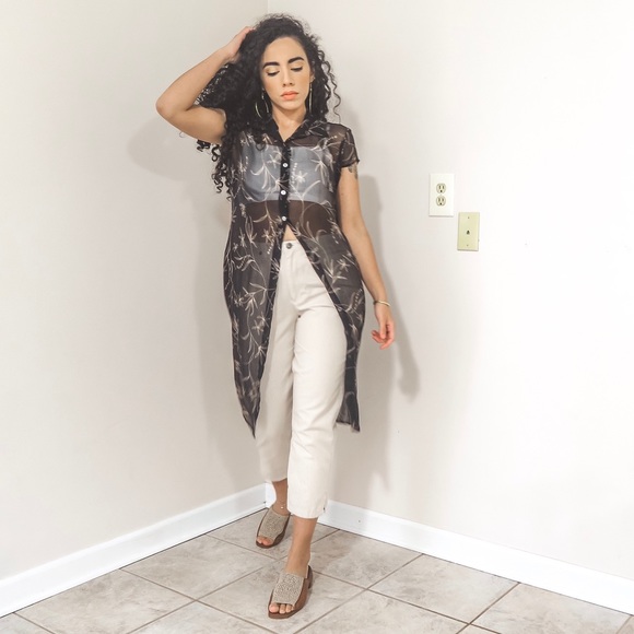 Robbie Bee | Tops | Vintage Blousedress | Poshmark